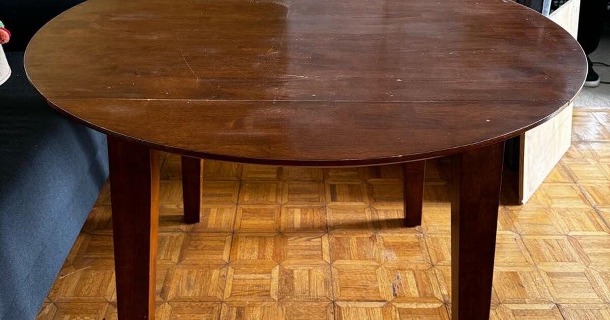 Round convertible table for $50 in San Rafael, CA | For Sale & Free ...