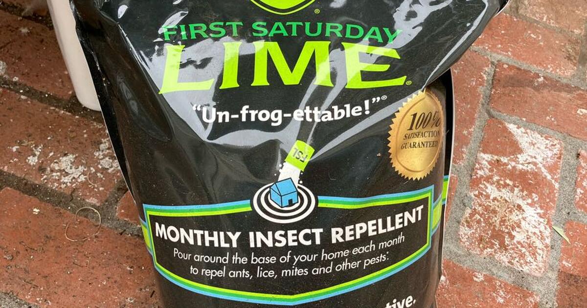 20lb First Saturday Lime Insect Repellent Safe For Human, Pets, Organic ...