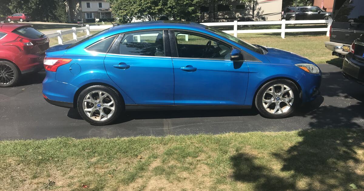 PRICE REDUCED! 2012 Ford Focus SEL Blue-$3500 o.b.o. for $3500 in ...