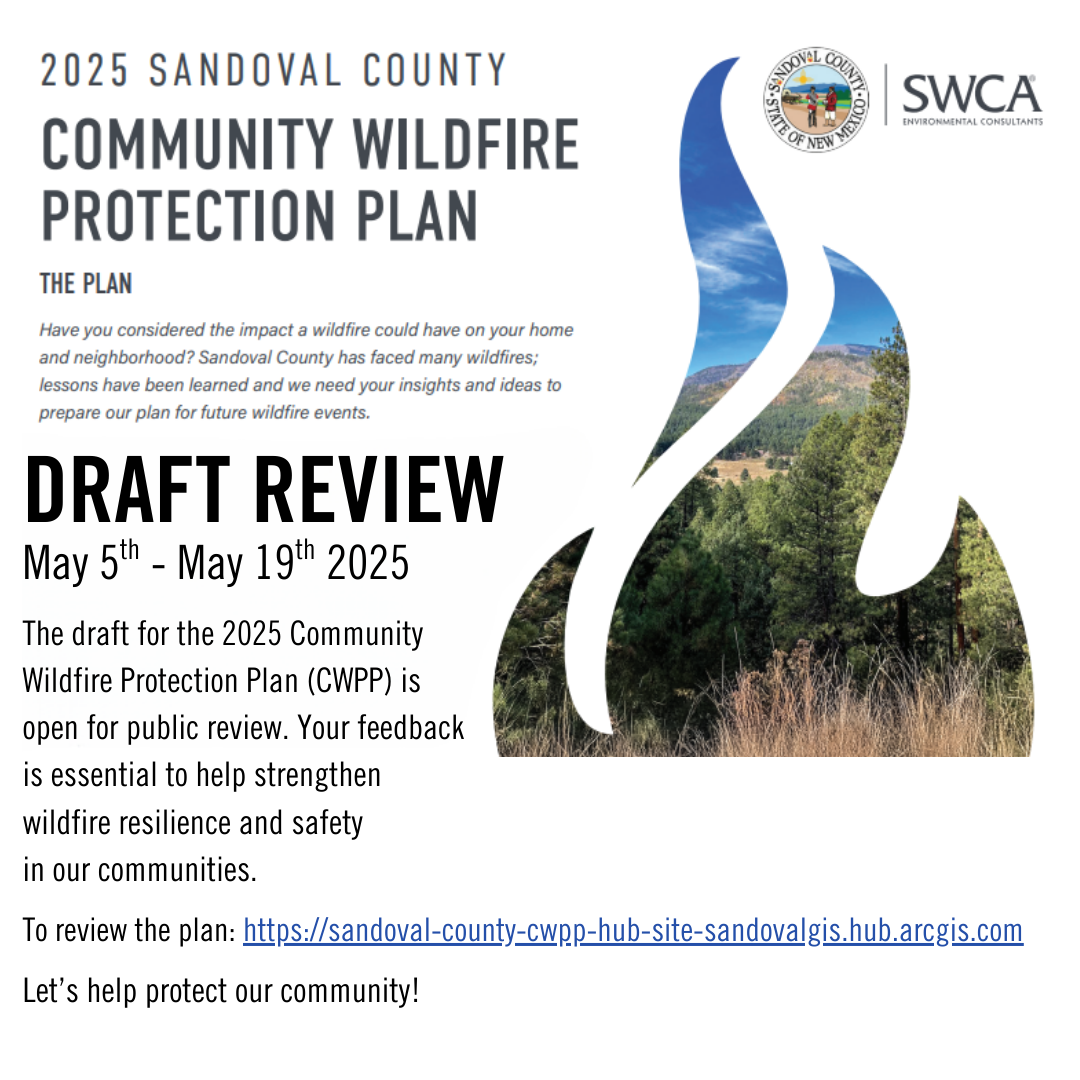 Community Wildfire Protection Plan is now open for review at https ...