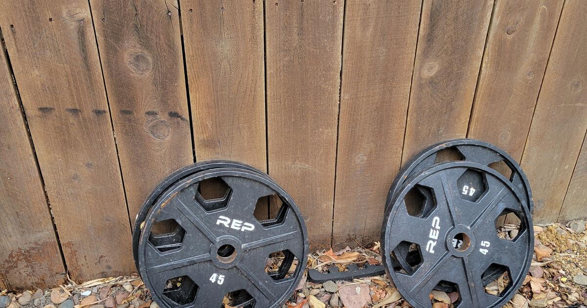 8 REP 45 lb Weight Plates for Free in Walnut Creek, CA | For Sale ...