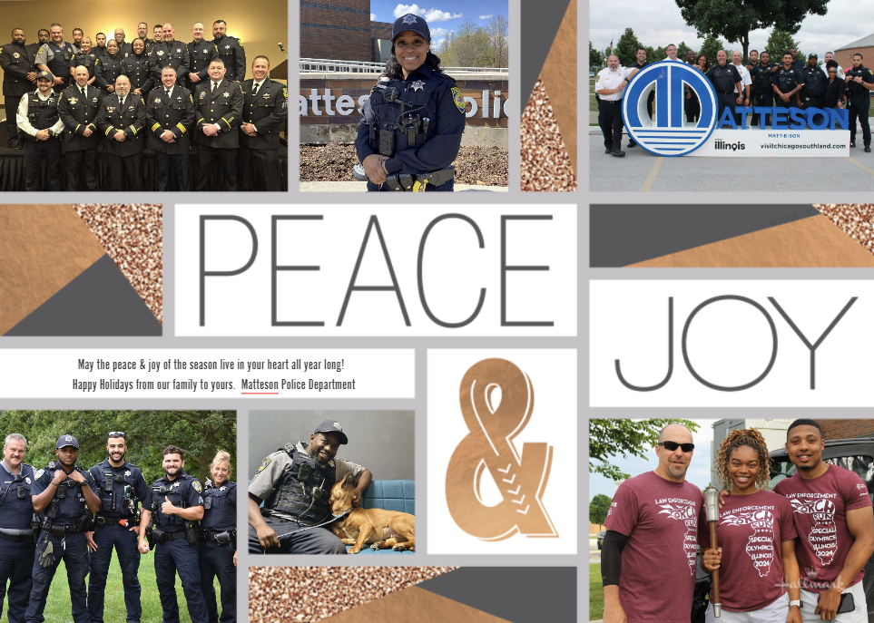 🎄HAPPY HOLIDAYS FROM THE MATTESON POLICE DEPARTMENT! (Village of ...