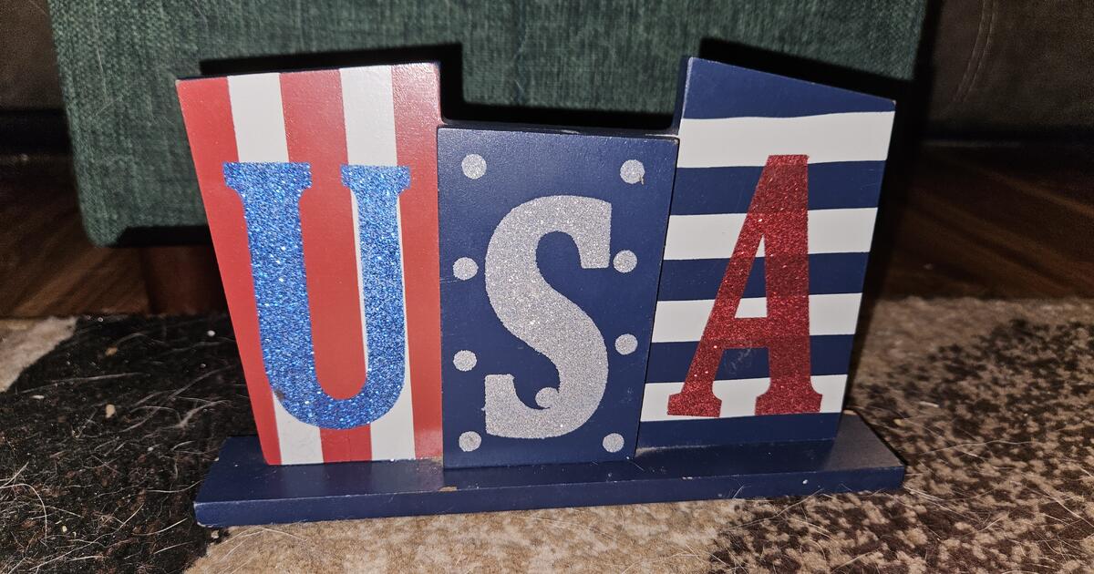 USA Decorative Sign for $2 in Gonzales, LA | For Sale & Free — Nextdoor