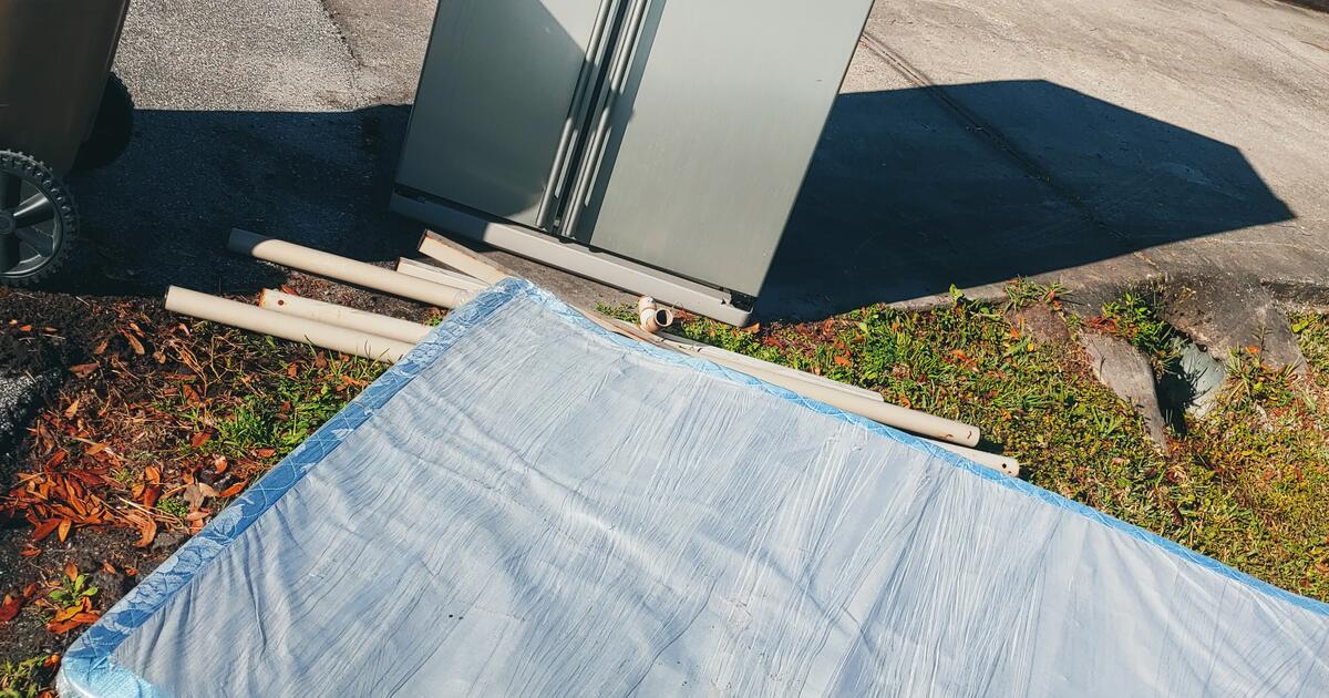 Curb Alert Free Fridge, Hammock Frame, Double Box Springs for Free in ...