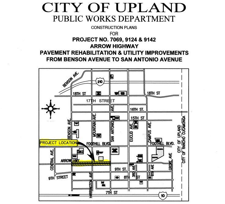 👷 Upland Public Works Project Update - The Public Works Engineering ...