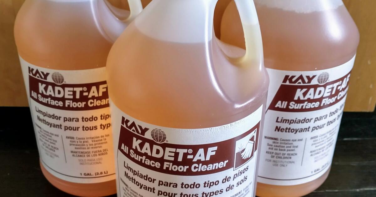 Kay Kadet-AF All Surface Floor Cleaner - Three 1 gal. bottles for $50 ...