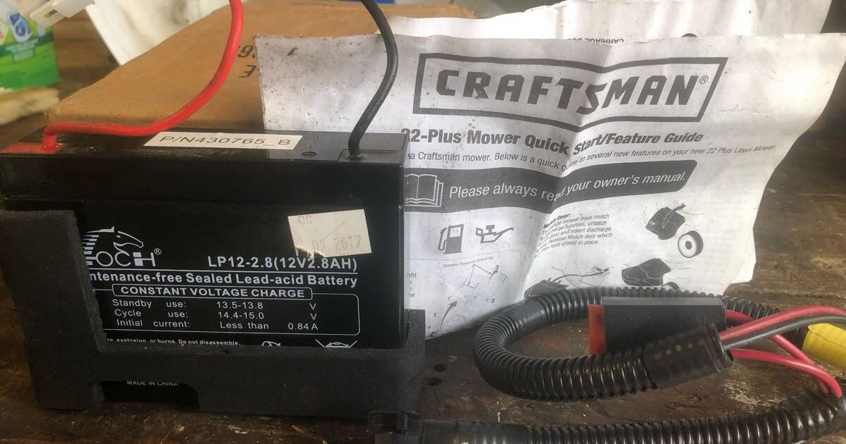 Craftsman Quick start battery for $15 in Mandeville, LA | For Sale ...