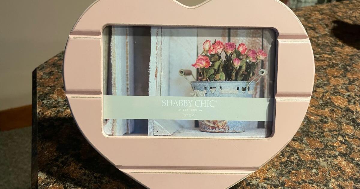 Brand New Shabby Chic, Pink Heart Picture Frame for $10 in Carlisle, PA ...