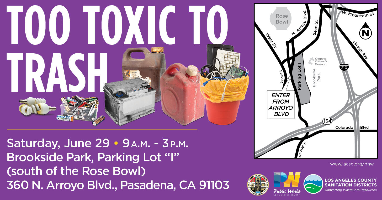 THIS SATURDAY IN PASADENA: The Sanitation Districts and Los Angeles ...