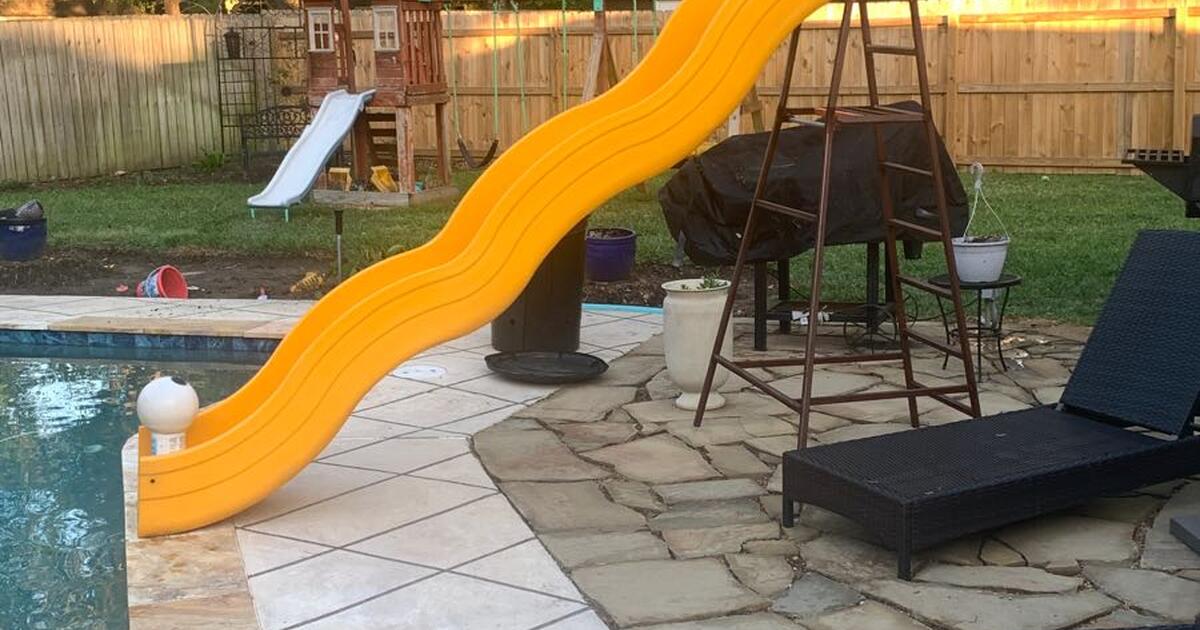 Yellow Pool Slide for Free in Houston, TX | For Sale & Free — Nextdoor