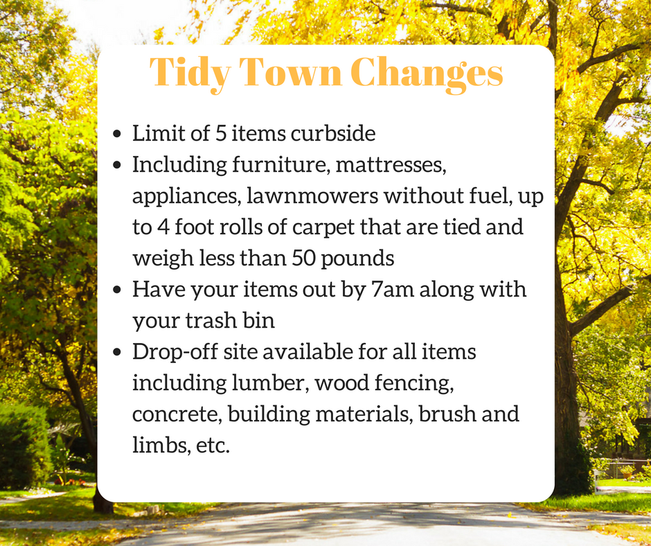 Storm Debris Drop-off and Tidy Town (City of Shawnee) — Nextdoor — Nextdoor