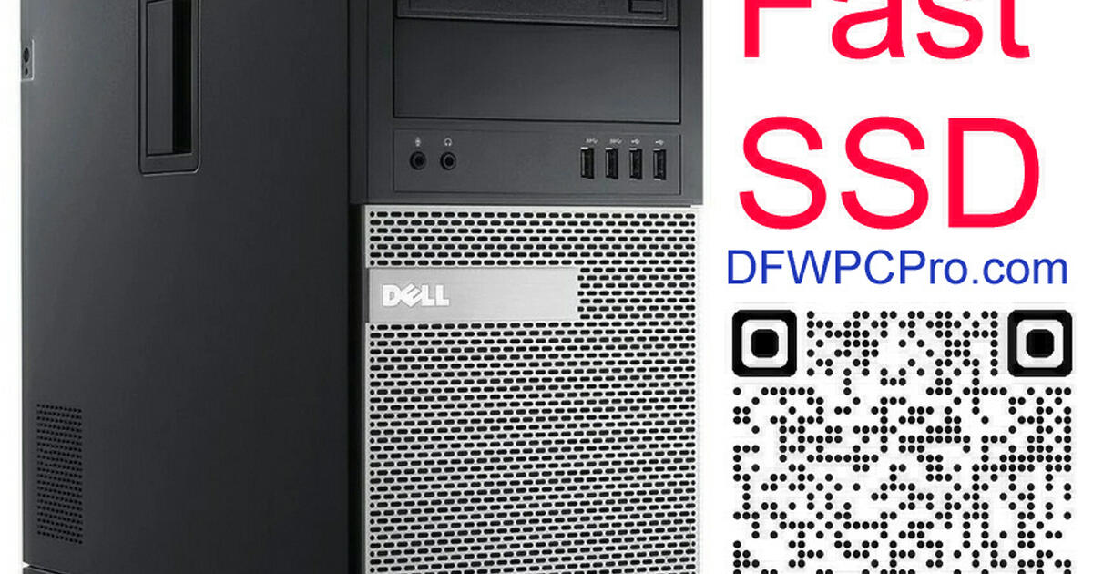 DELL OptiPlex 7020 Business Class Mini-Tower PC with Fast SSD for $280 ...