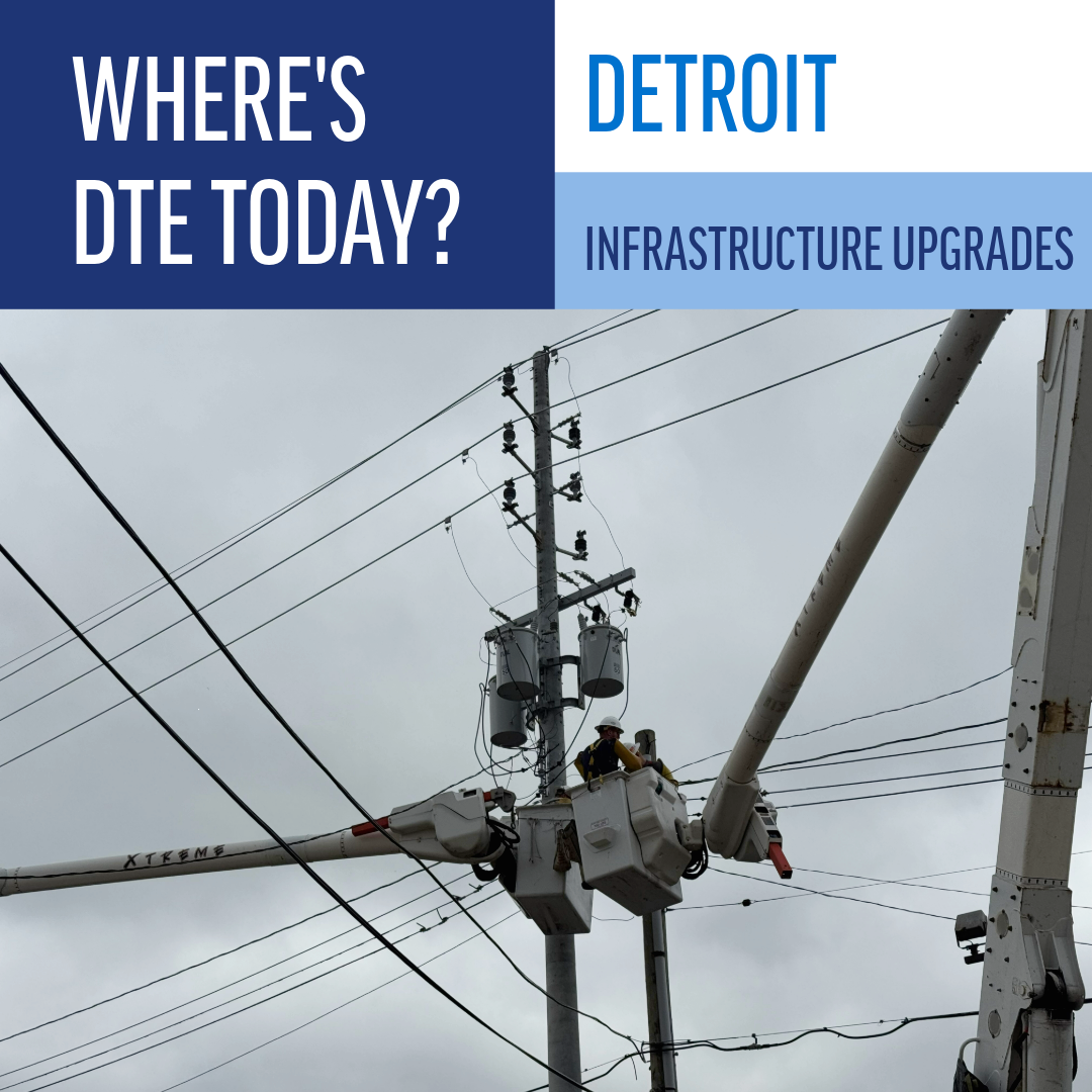DTE crews are actively upgrading electrical equipment in Detroit to ...