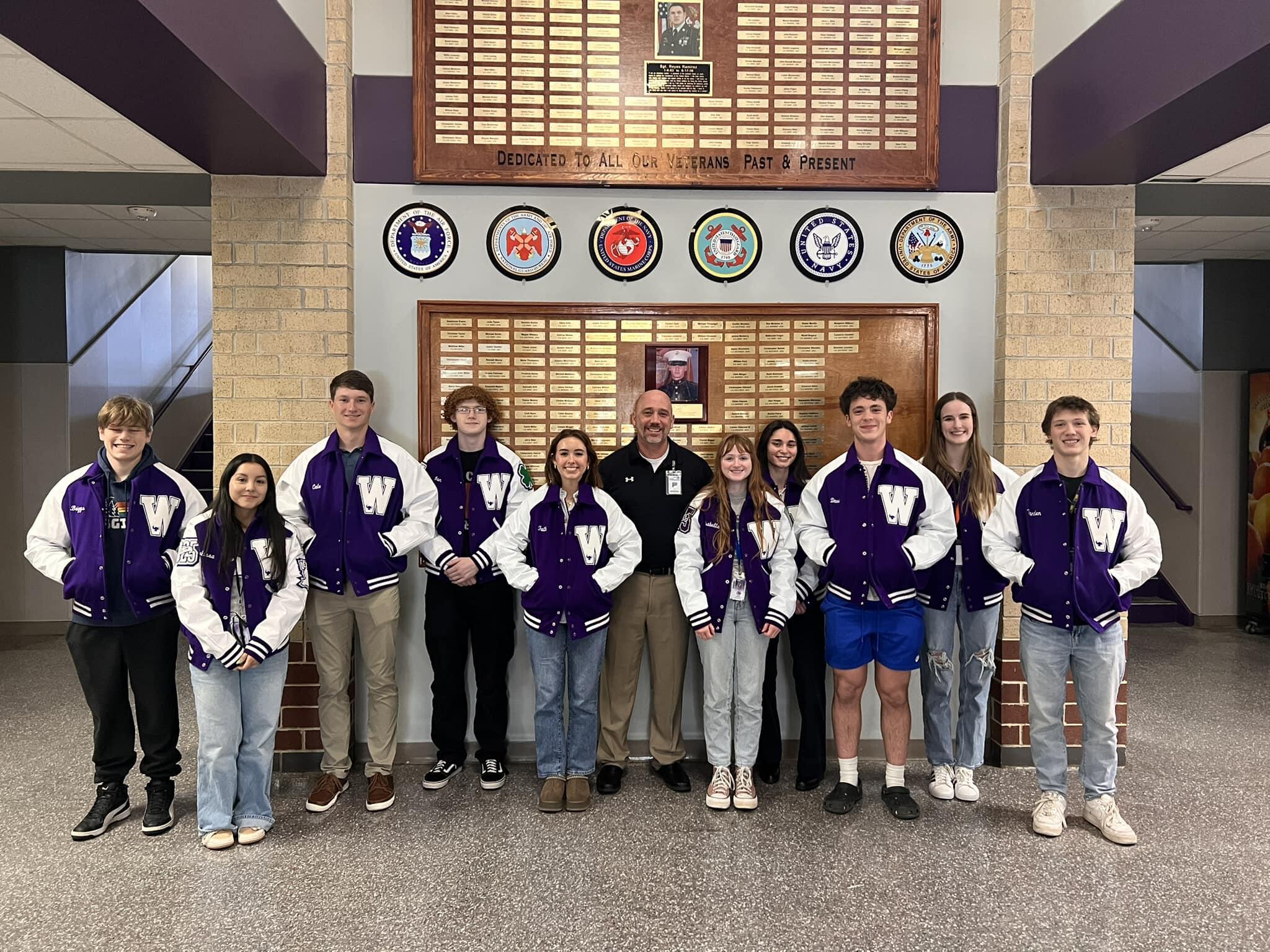 A huge congratulations to the TOP 10 students of the Willis High School ...