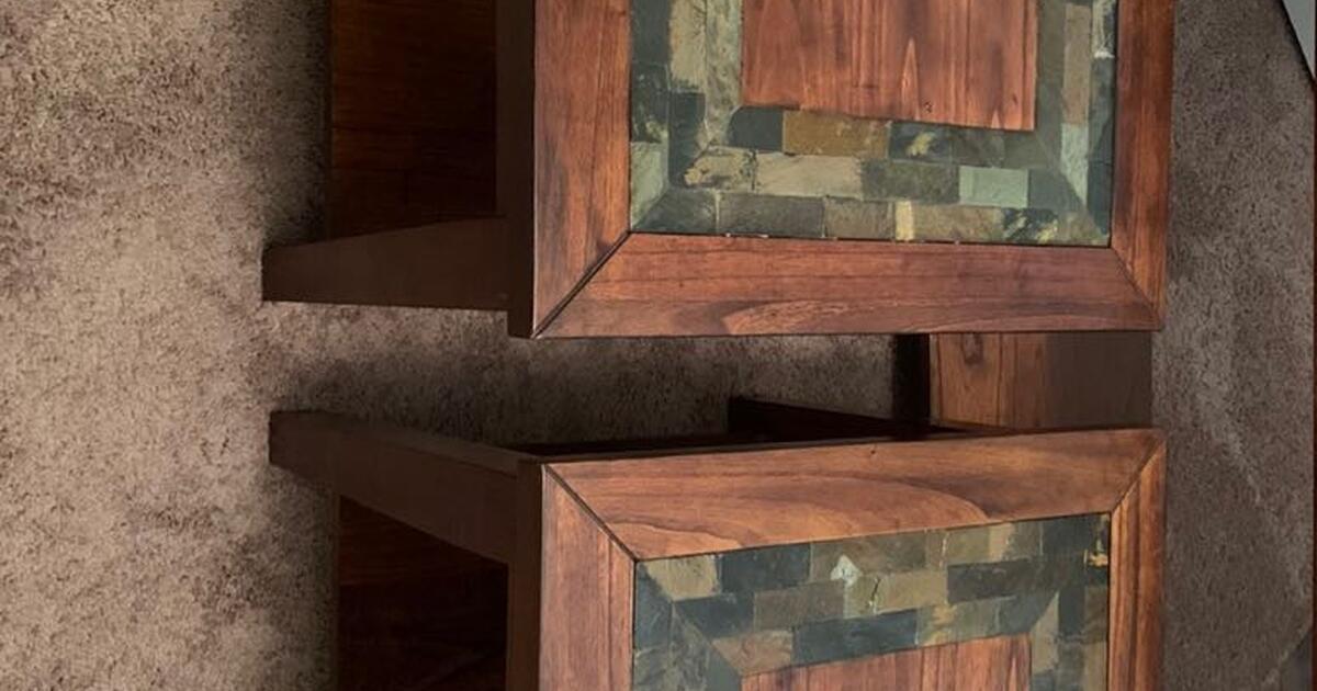 2 end tables. 2x2 for $50 in Missouri City, TX | For Sale & Free — Nextdoor