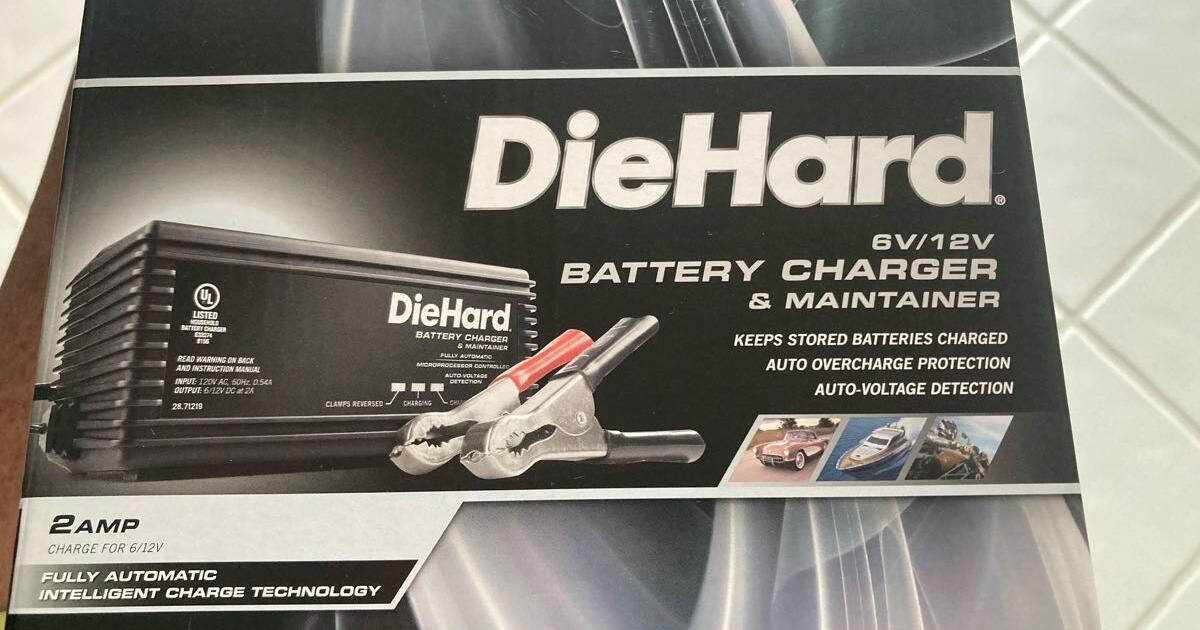 DieHard Battery Charger & Maintainer-6V/12V for $20 in Fox Lake, IL ...