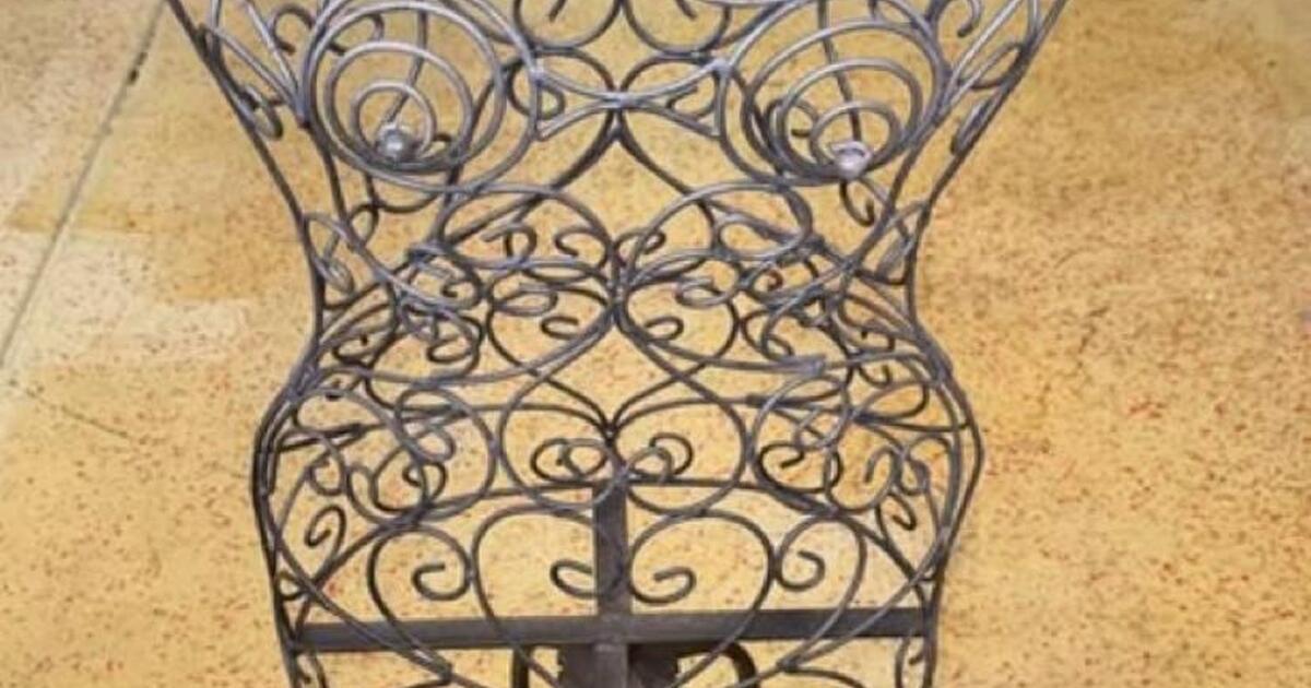 Decorative Metal Bust Dress Form for $60 in Lake Havasu City, AZ | For ...