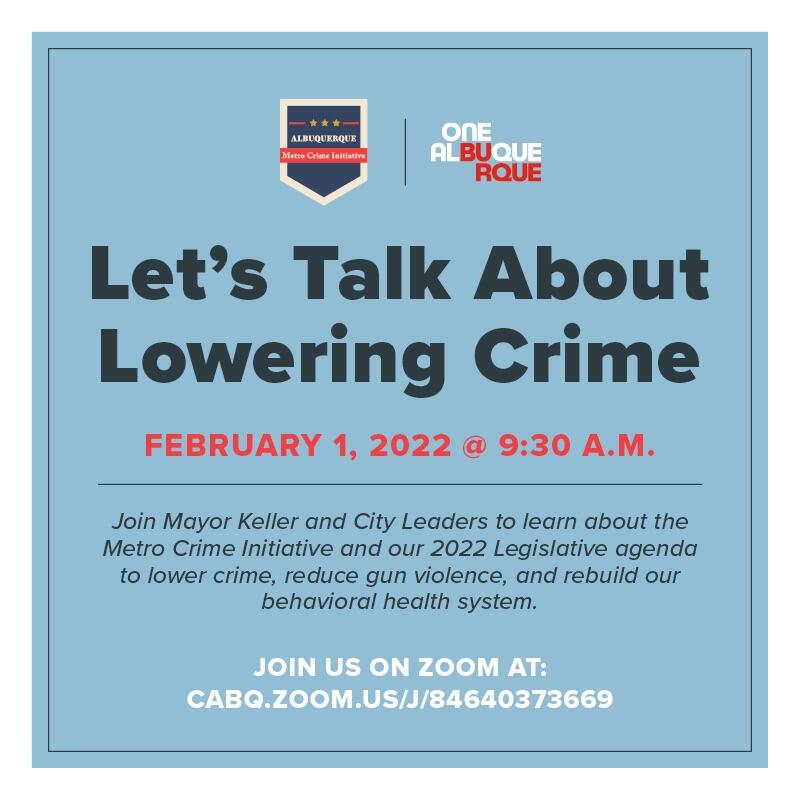 Let's Talk About Lowering Crime (City of Albuquerque) — Nextdoor — Nextdoor