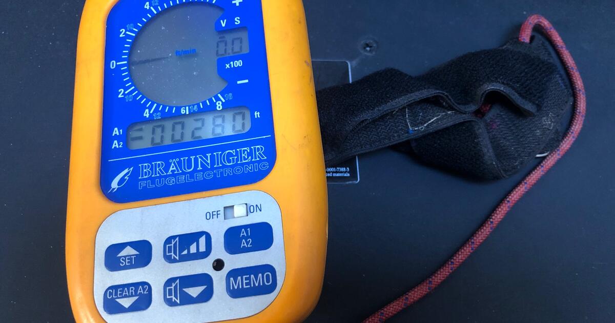 Alto Vario PIII Hang glider / Paraglider Altimeter by Bräuninger for ...