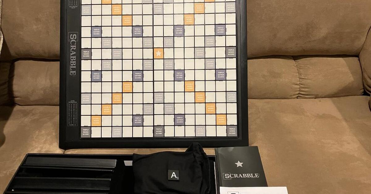 SCRABBLE: Giant Deluxe Edition for $60 in Austin, TX | For Sale & Free ...