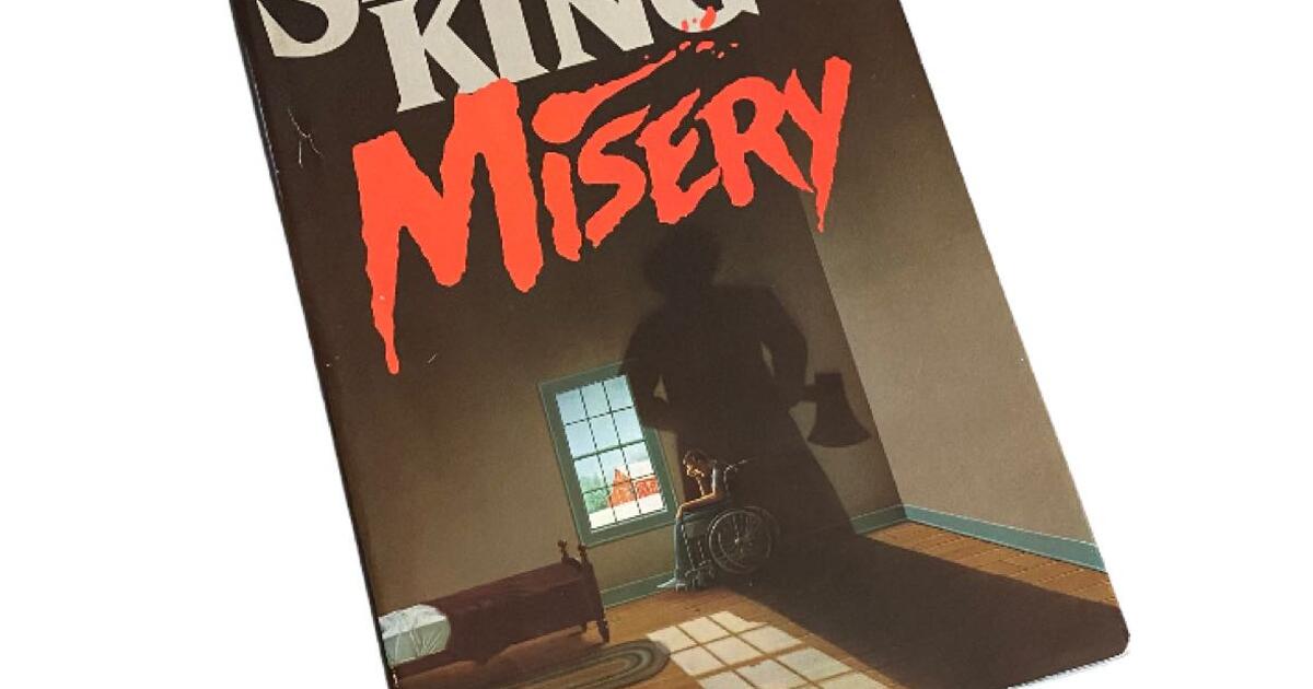 Vintage Book Misery by Stephen King 1987 Hardcover First Edition see ...