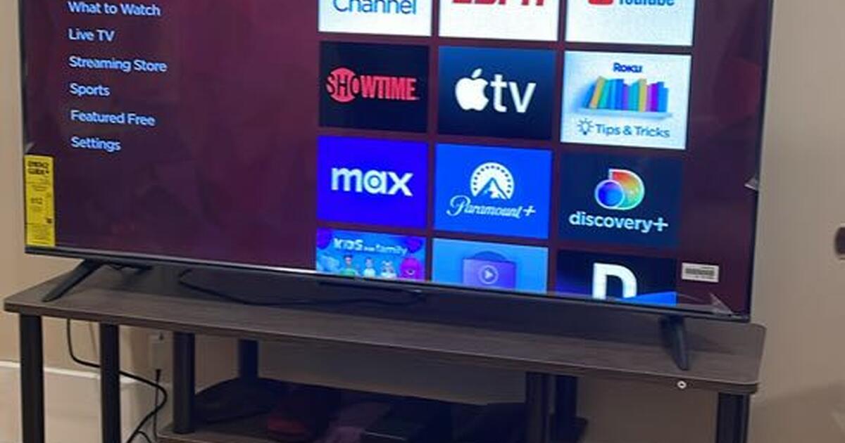 50” Tlc Roku tv for $140 in Quincy, MA | For Sale & Free — Nextdoor