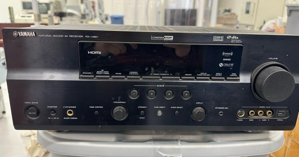 Yamaha RX-V661 -7.1 channel receiver for $80 in Phoenixville, PA | For ...