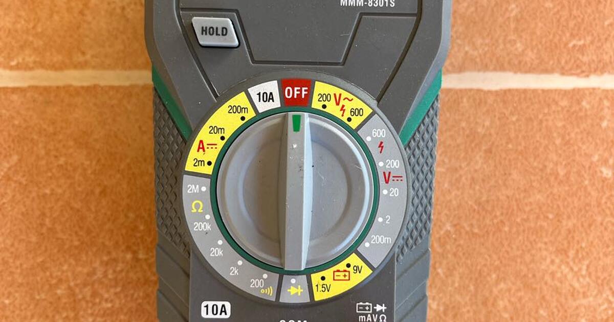 Commercial Electric Multimeter MMM-8301S for Free in Gold Canyon, AZ ...