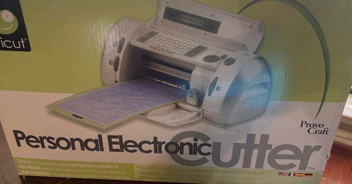 Provo Craft Personal Electronic Cutter for $35 in Mesquite, TX | For ...