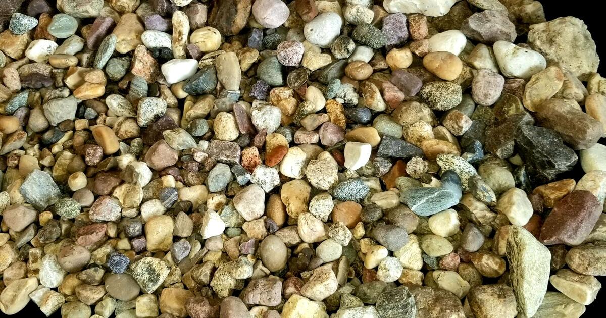 100 lbs River Rock - From Grand River Northern Missouri for $12 in ...