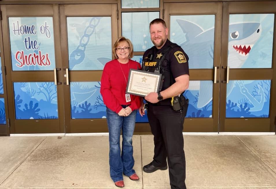 Congratulations to School Resource Officer, Deputy Durbin for earning ...