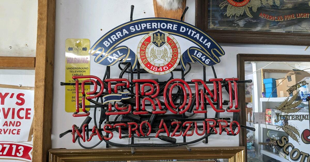 Peroni Beer Neon Sign for $10 in Spring, TX | For Sale & Free — Nextdoor