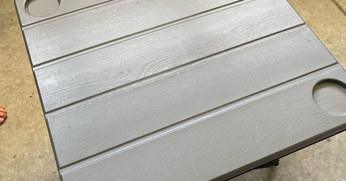 Folding camp table, almost new for $20 in Grand Junction, CO | For Sale ...