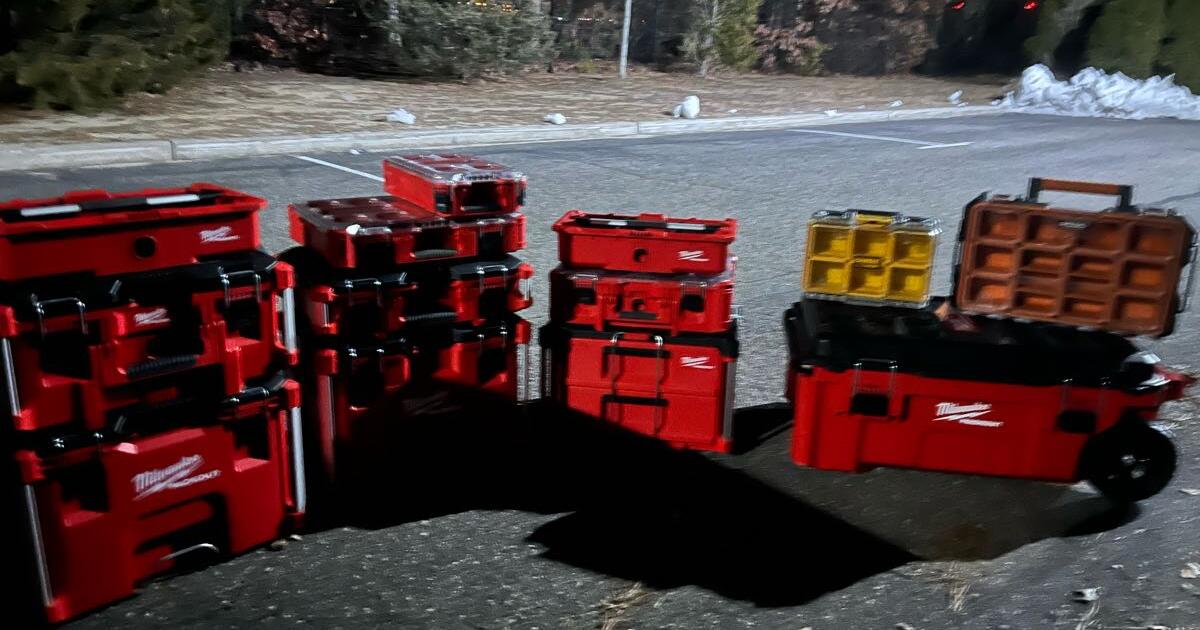 * New* Milwaukee pack out tool boxes… assorted sizes… never used… see ...