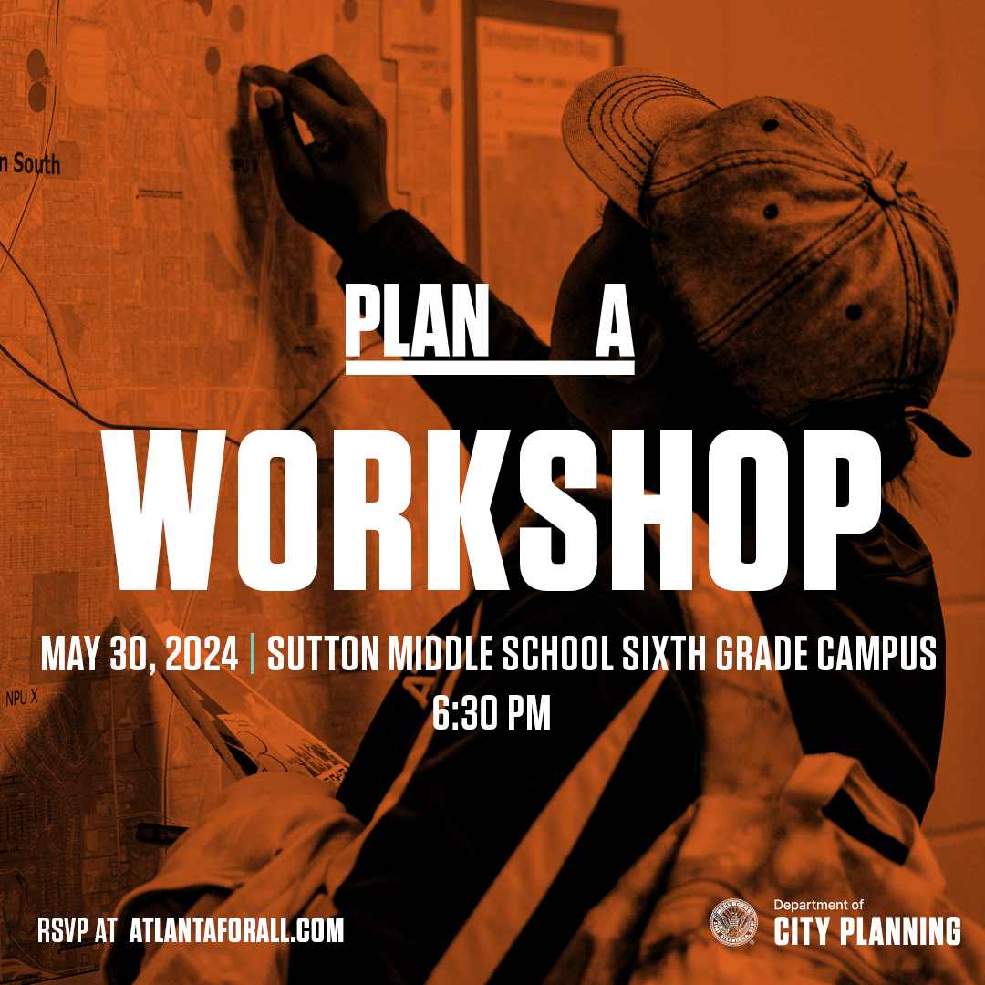 The Plan A Community Workshops will continue on Thursday, May 30, at ...