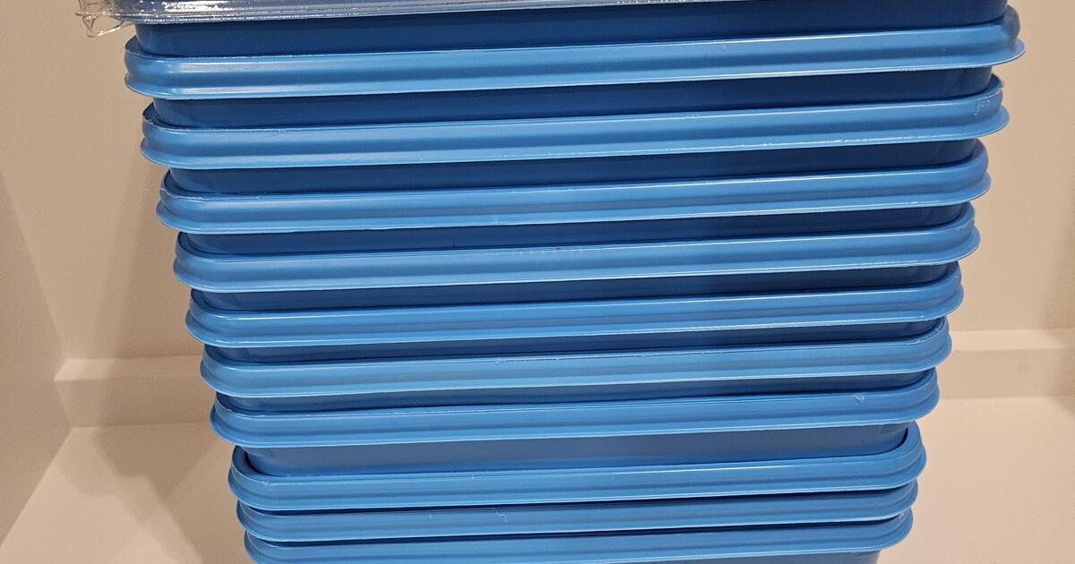 Blue Storage Bins with Lids for Free in Blaine, MN | For Sale & Free ...