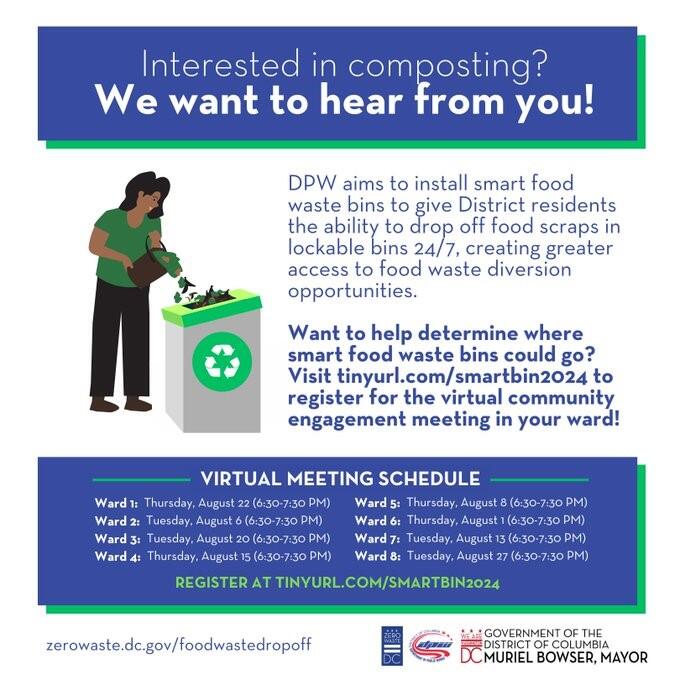 🚨 Calling Ward 3 Residents 🚨 DPW plans to install smart food waste bins ...