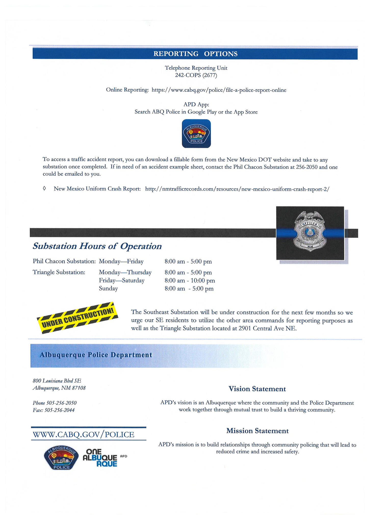 Southeast Area Command May 2022 Newsletter (Albuquerque Police ...