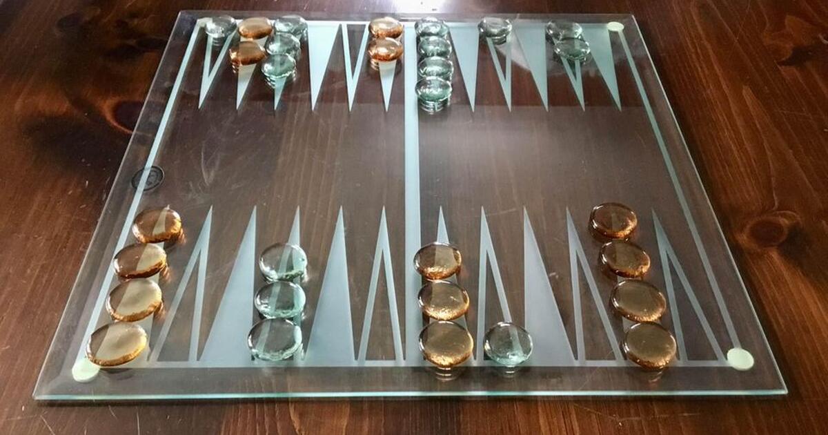 Glass Chess and Backgammon Boards and pieces for $10 in Old Bridge, NJ ...