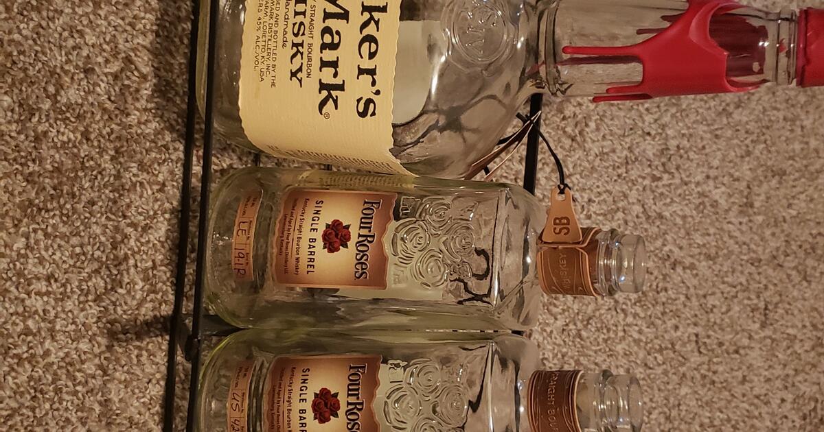 Whiskey bottles & wire basket for Free in Phoenix, AZ | For Sale & Free ...