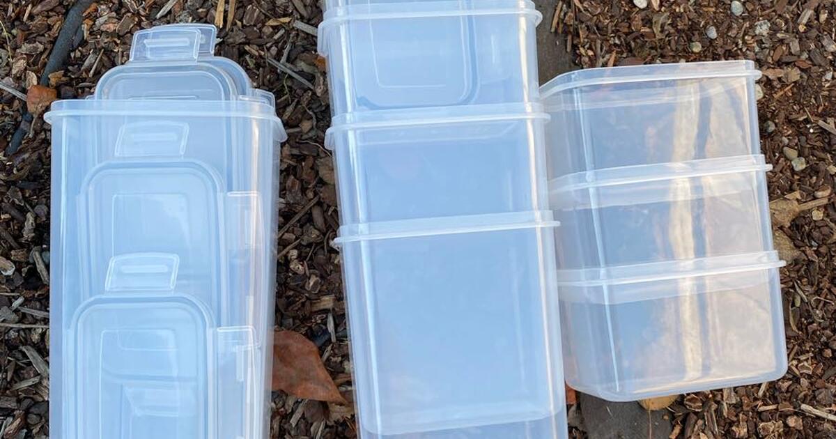Extra plastic storage containers for Free in Alameda, CA | For Sale ...