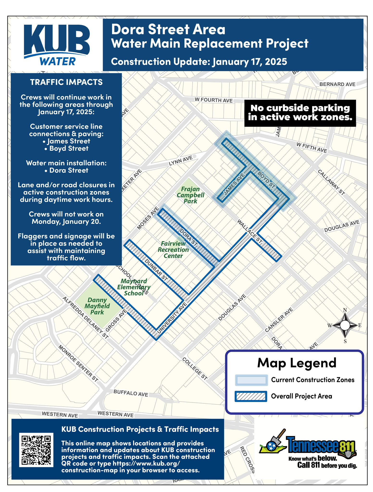 January 17, 2025 - Please see the attached updated map for the KUB ...