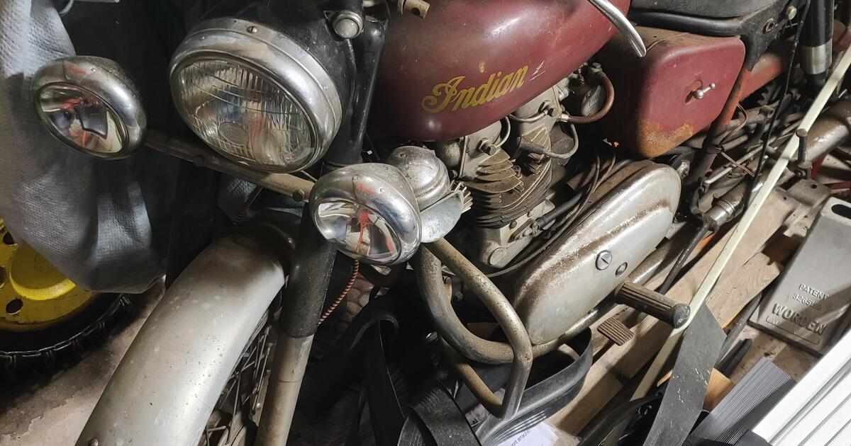 Vintage Indian Motorcycle, 1956 Tomahawk, 250 cc for $5000 in Moodus ...