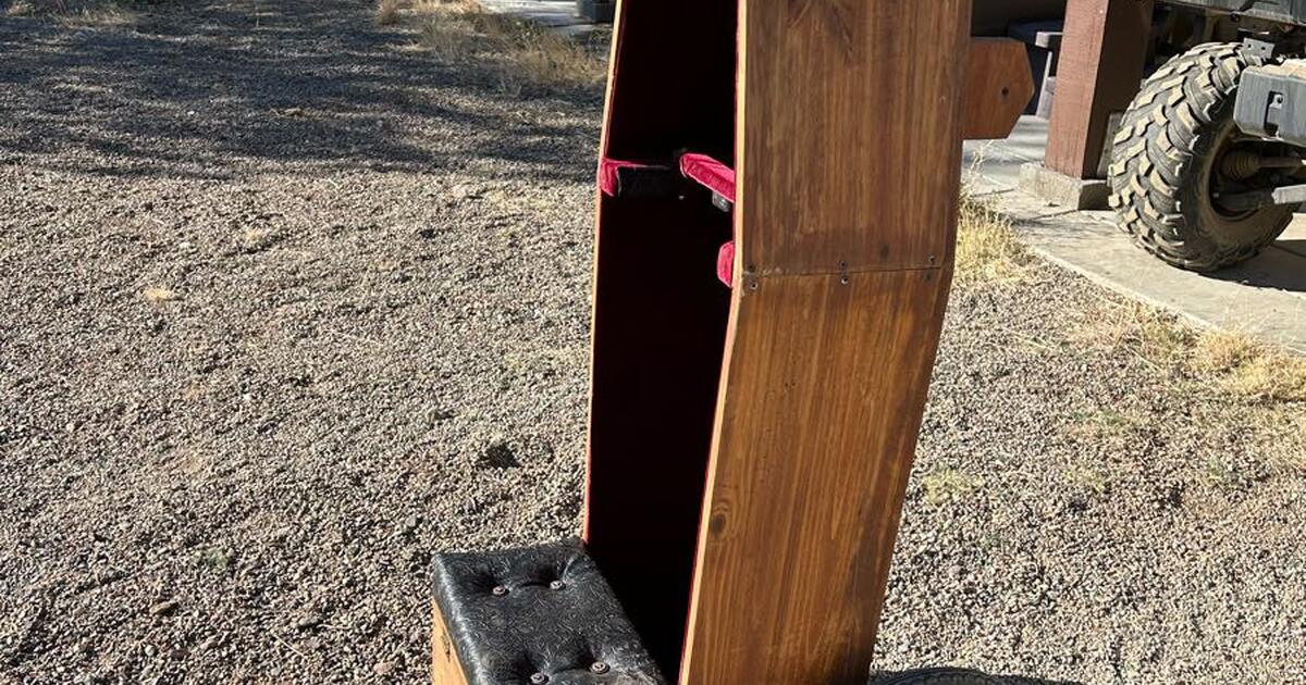 Wooden Mobile Cart used for cowboy action shooting SASS for $30 in ...