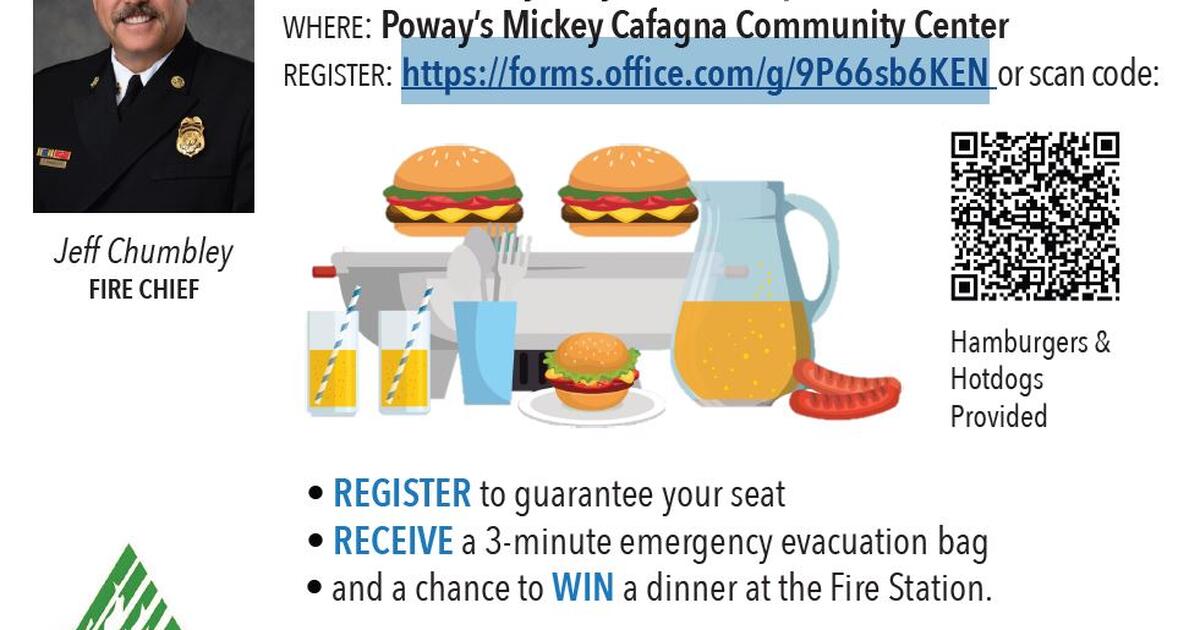 The Poway Neighborhood Emergency Corps and Fire Safe Council presents ...