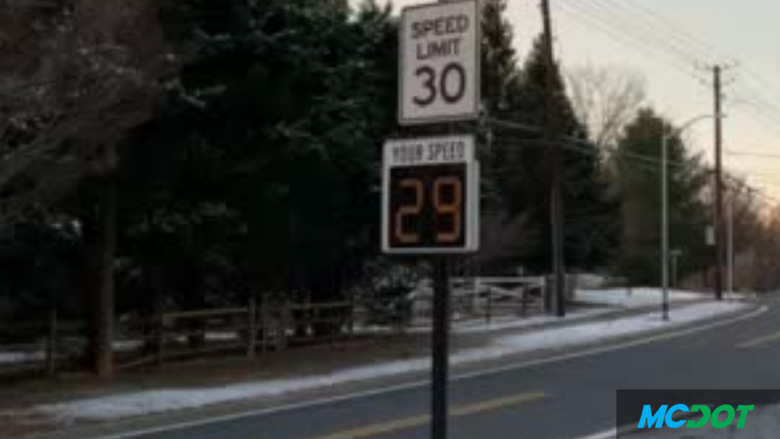 Two Dynamic Speed Signs will be going live on Piney Meetinghouse Road ...