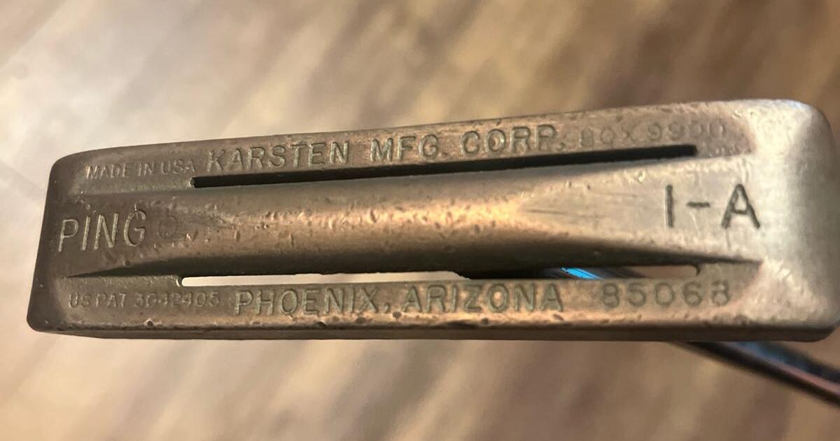 Rare Vintage Ping 1 - A Karsten Mfg. Corp. Golf Putter for $325 in Hot ...