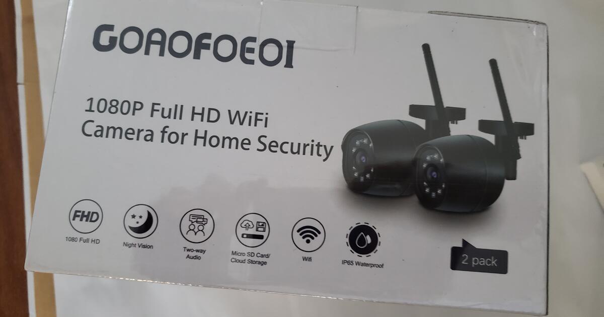 GOAOFOEOI wifi camera for home security 2 Pack for $20 in Houston, TX ...