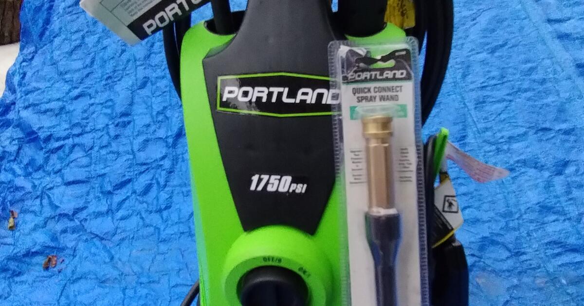 Portland Power Washer 1750 PSI for $45 in Round Lake Beach, IL | For ...