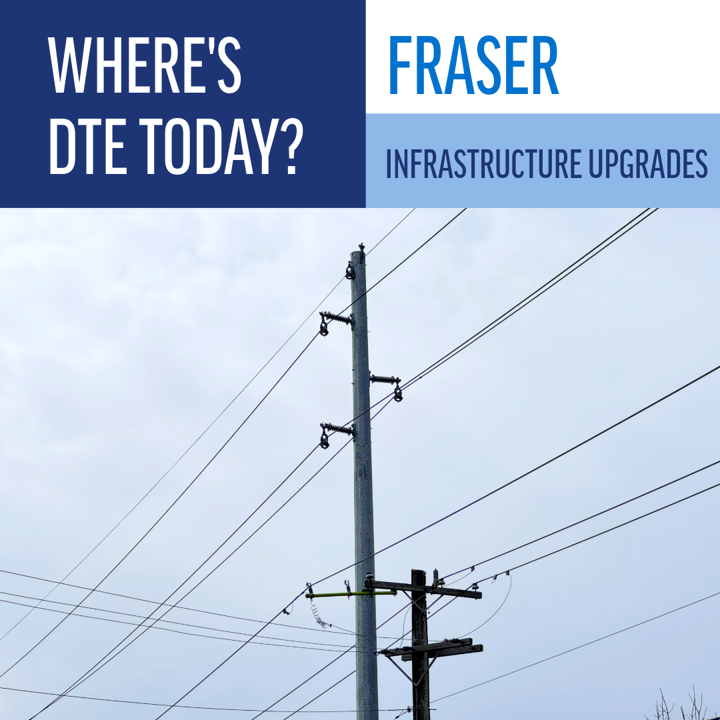 DTE continues to boost Fraser’s reliability with brand new steel poles ...